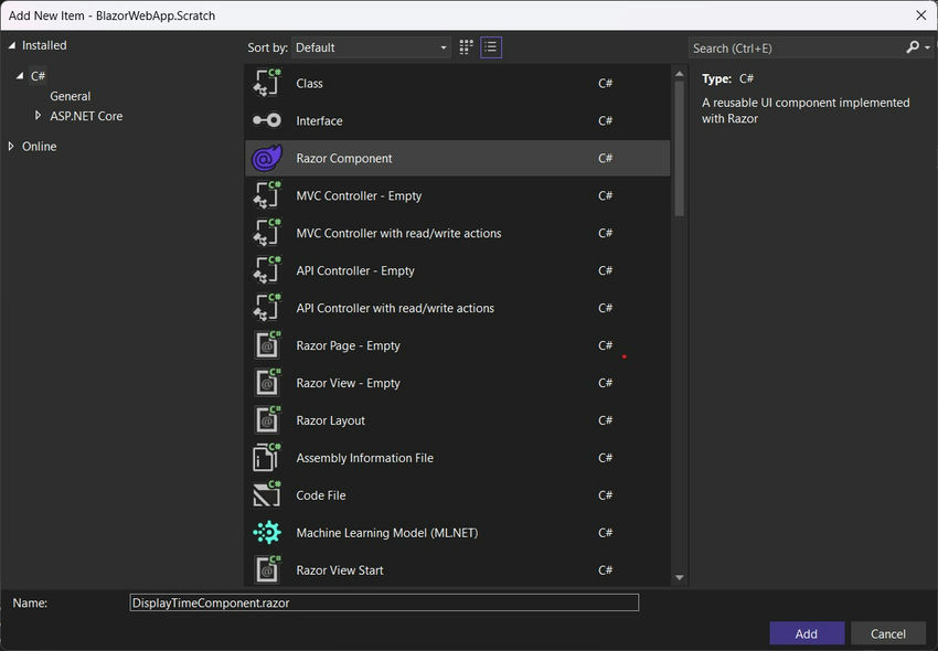 Getting Started with Blazor (from Scratch)