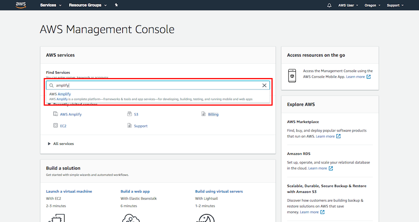 Aws Amplify To Host React Frontend With Cognito Authentication
