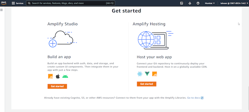 Aws Amplify To Host React Frontend With Cognito Authentication