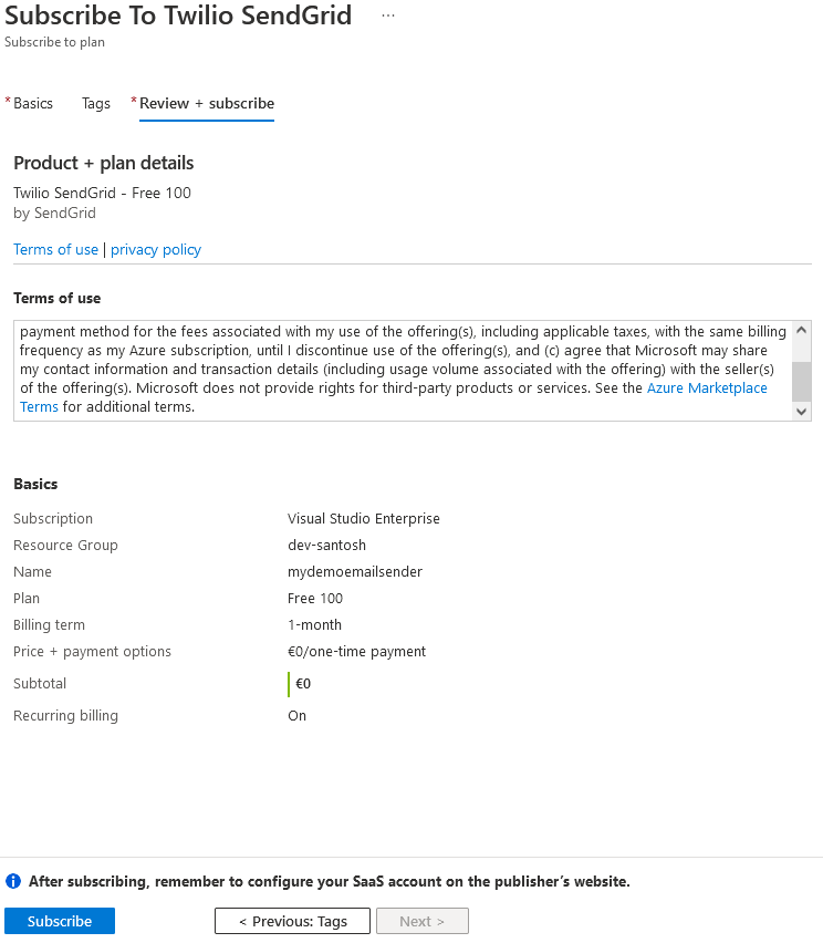 How To Send Emails With Azure Twilio SendGrid