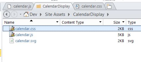 Display Calendar Events From SharePoint Calendar Lists Using Rest API