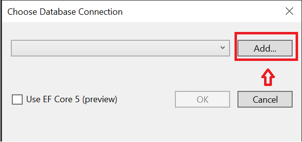Scaffold-dbcontext Strings for Database-First in .NET Core