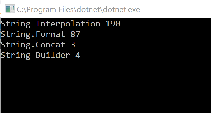 C# Programming Performance Tips - Part Three - Adding Strings