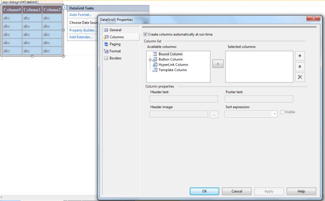 How To Add Your Own Control In Datagrid Control