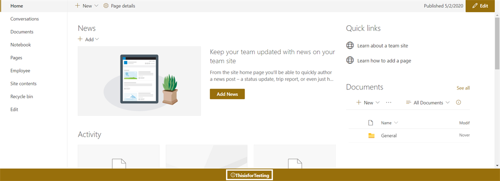 Pnp Powershell Commands For Spfx Extension Application Customizer