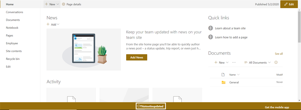 Pnp Powershell Commands For Spfx Extension Application Customizer