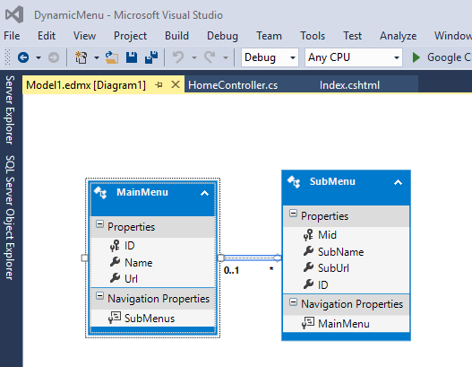 Creating Dynamic Menu From Database By Using Mvc Angularjs 9381