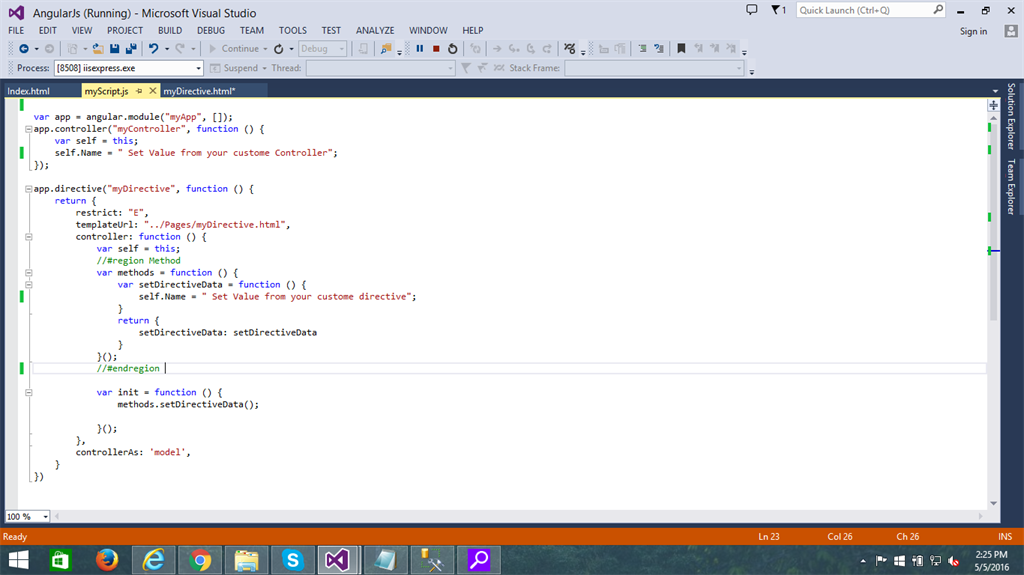 Create a Custom AngularJS Directive Without Using Scope Create a Custom AngularJS Directive Without Using Scope