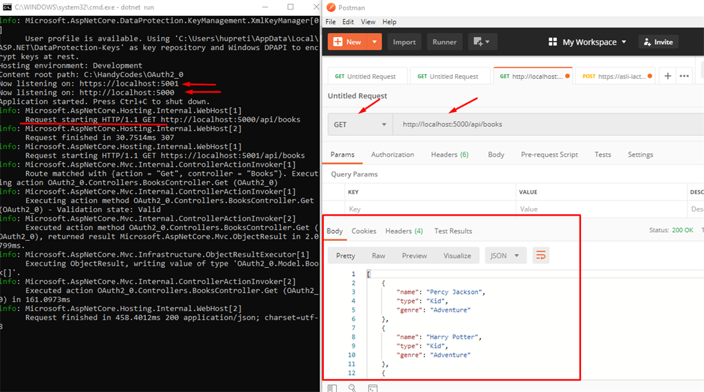 Identity Provider for API Security Mechanism