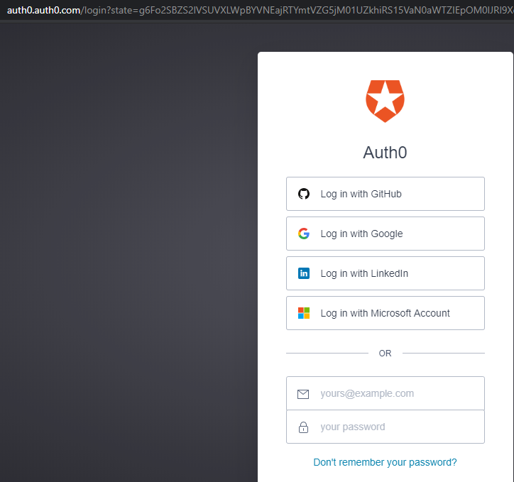 Identity Provider for API Security Mechanism Identity Provider for API Security Mechanism