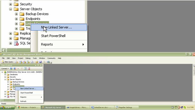 How To Create Linked Server From Mysql To Sql Server