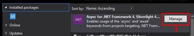 How To Install Share Nuget Packages For Multiple Sub Projects In A Solution