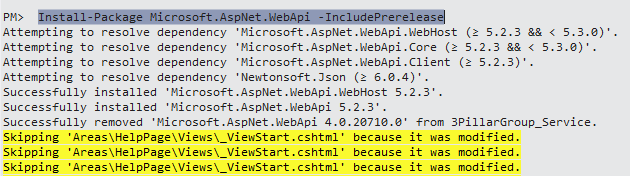 Attempt by Method 'System.Web.Http.GlobalConfiguration..cctor() to access Web API CORS