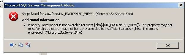 Create Encrypted View And Stored Procedure In Sql Server