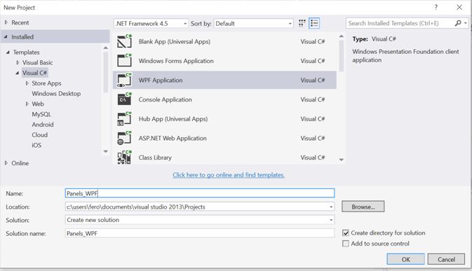 Overview of Panels in WPF