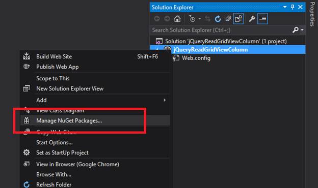 Jquery Read Gridview Column Value 