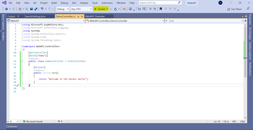 Containerization Of .NET Core Web API Using Kubernetes And Docker