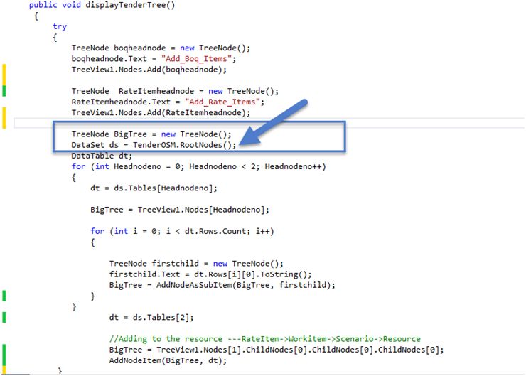 Bind Tree View in C# Using DataSets