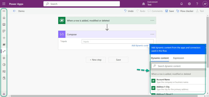 Unable to see Dynamic Content and Expression Pop-up in Power Automate?