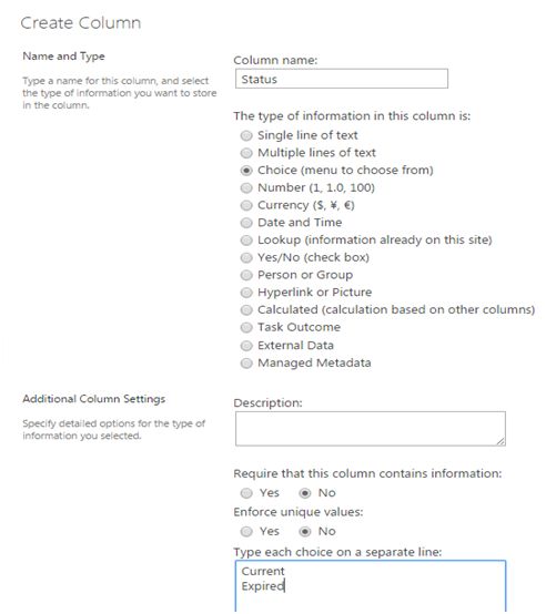 Color Your SharePoint View Based on Column Value in Office 365