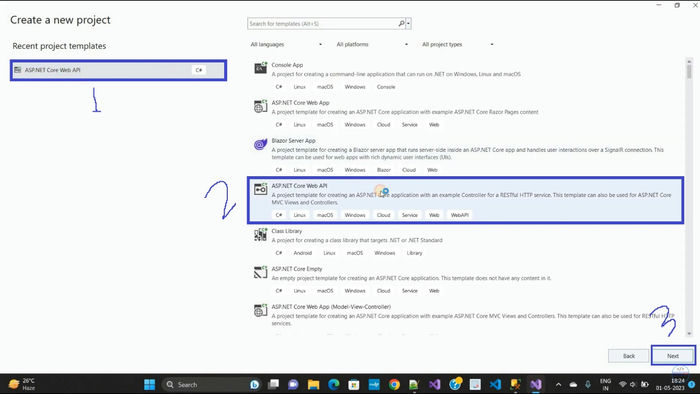 Net Core Web Api 70 Db First With Core Api 70 Crud Operations