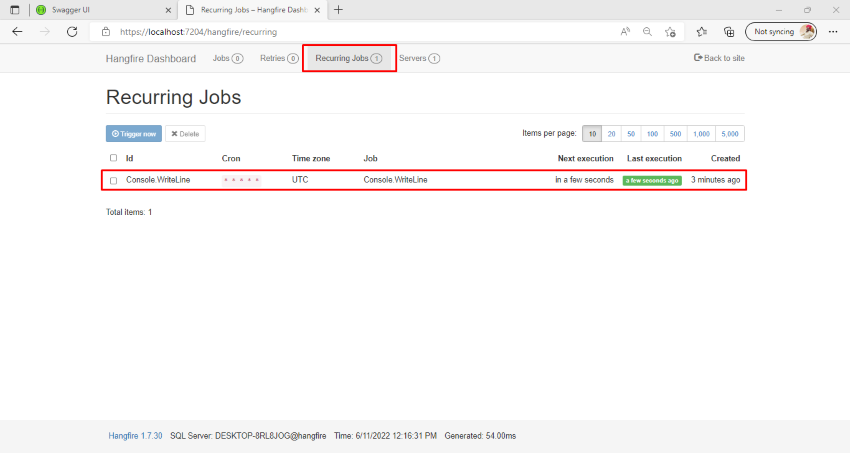 Hangfire Introduction And Implementation In Net Core 6 Web Api