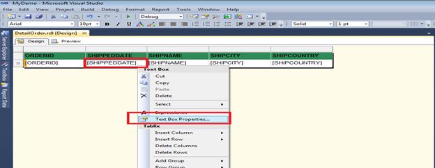 How to Format TextBox Value in SSRS