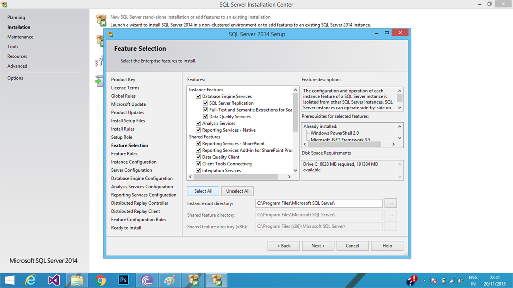 SQL Server 2014 Enterprise Edition Installation SQL Server 2014 Enterprise Edition Installation