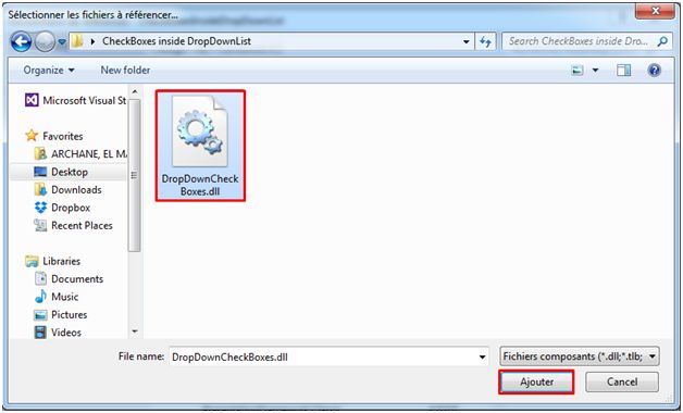 Display CheckBoxes Inside a Dropdown List using ASP.NET
