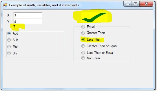 Math Operations With Logical Operation Using C