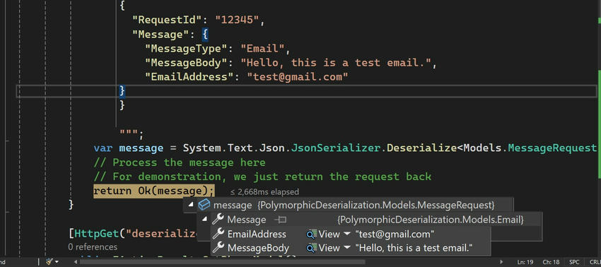 Polymorphic deserialization in .NET 8.0