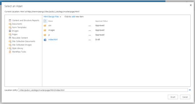 Convert An HTML Page Into Sharepoint Master Page Using Design Manager ...