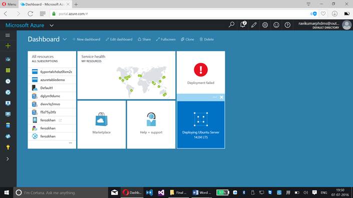 Creating A Linux Virtual Machine In The New Azure Portal