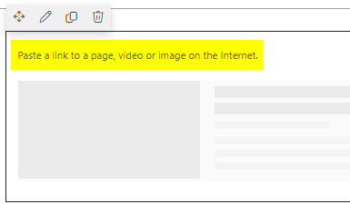 Link Web part in SharePoint Online