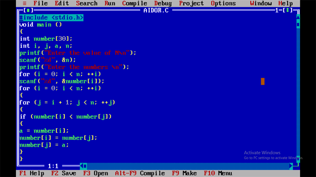 Array In Descending Order
