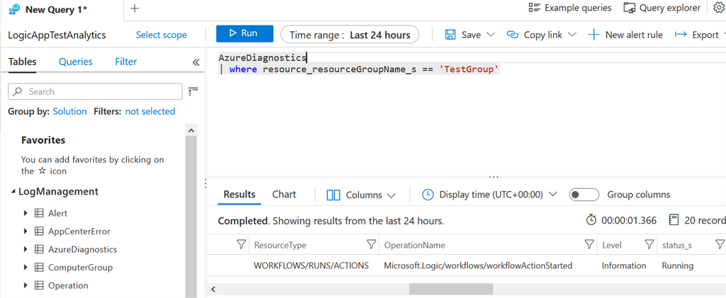 Enabling Log Analytics In Logic App