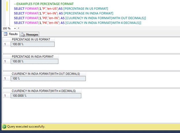 Format Function in SQL Server 2012