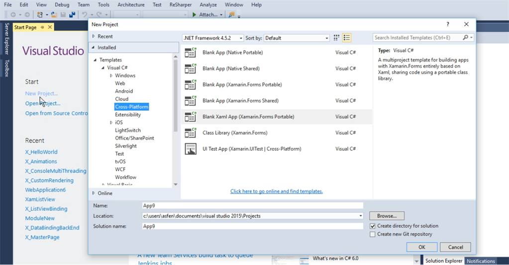 Print A Message In Local Machine With Xamarin Forms