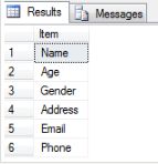 Split String Using Table Valued Function In SQL Server