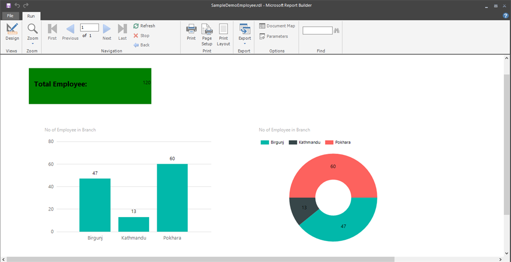 Build A SSRS (RDL) Report From Microsoft Report Builder - Part Two