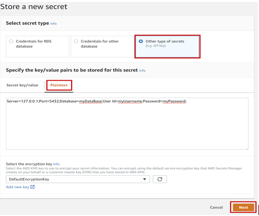AWS Secret Key Manager And Cache Implementation With .NET