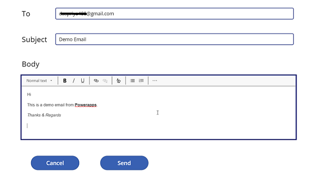How To Send Email Using Power Apps How To Send Email Using Power Apps