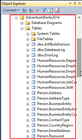 Setup AdventureWorks Database In Microsoft SQL Server 2014