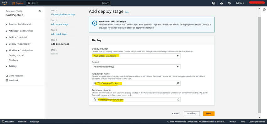 Deploying Code To Aws Beanstalk Using Git And Codepipeline