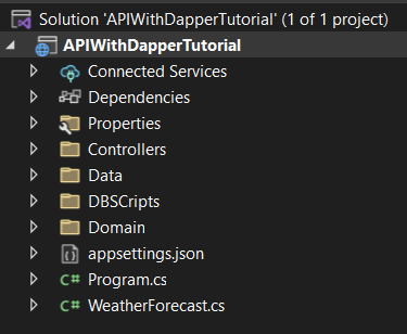 Dapper In .NET 6.0 Web API