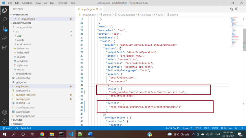 CRUD Operations In Angular Application