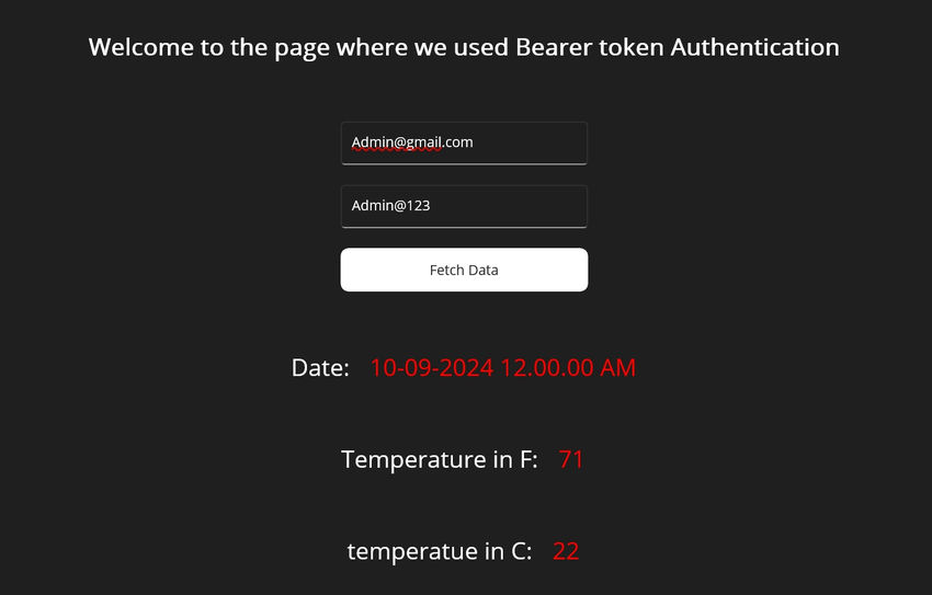 Using Bearer Token for Authentication in .NET MAUI Using Bearer Token for Authentication in .NET MAUI