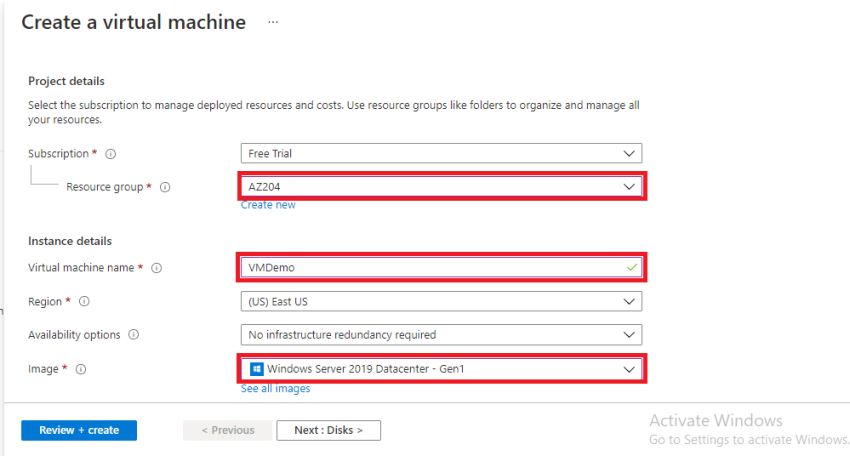 How To Create Virtual Machine Using Azure