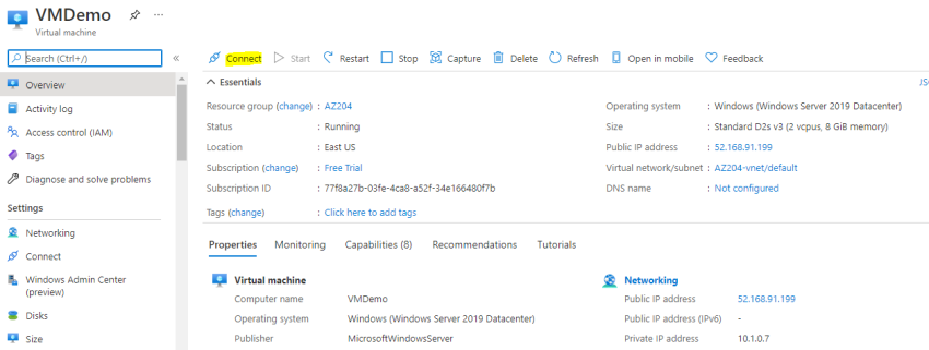 How To Create Virtual Machine Using Azure