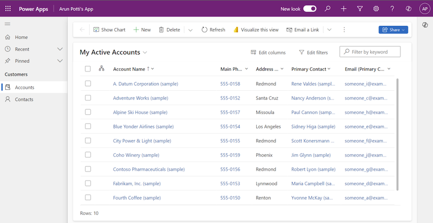 Dark Mode in Microsoft Power Apps